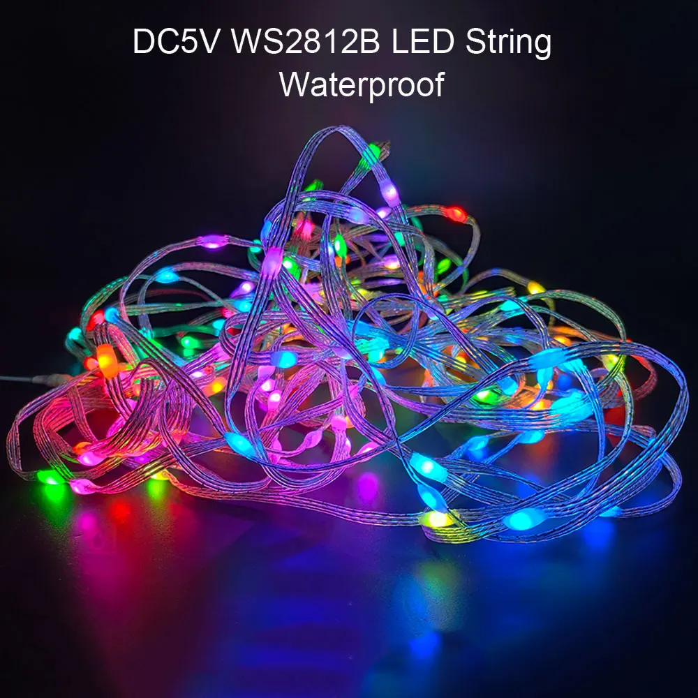 5V-WS2812b-Christmas-Lights-WS2812-RGB-Addressable-Individually-LED ...