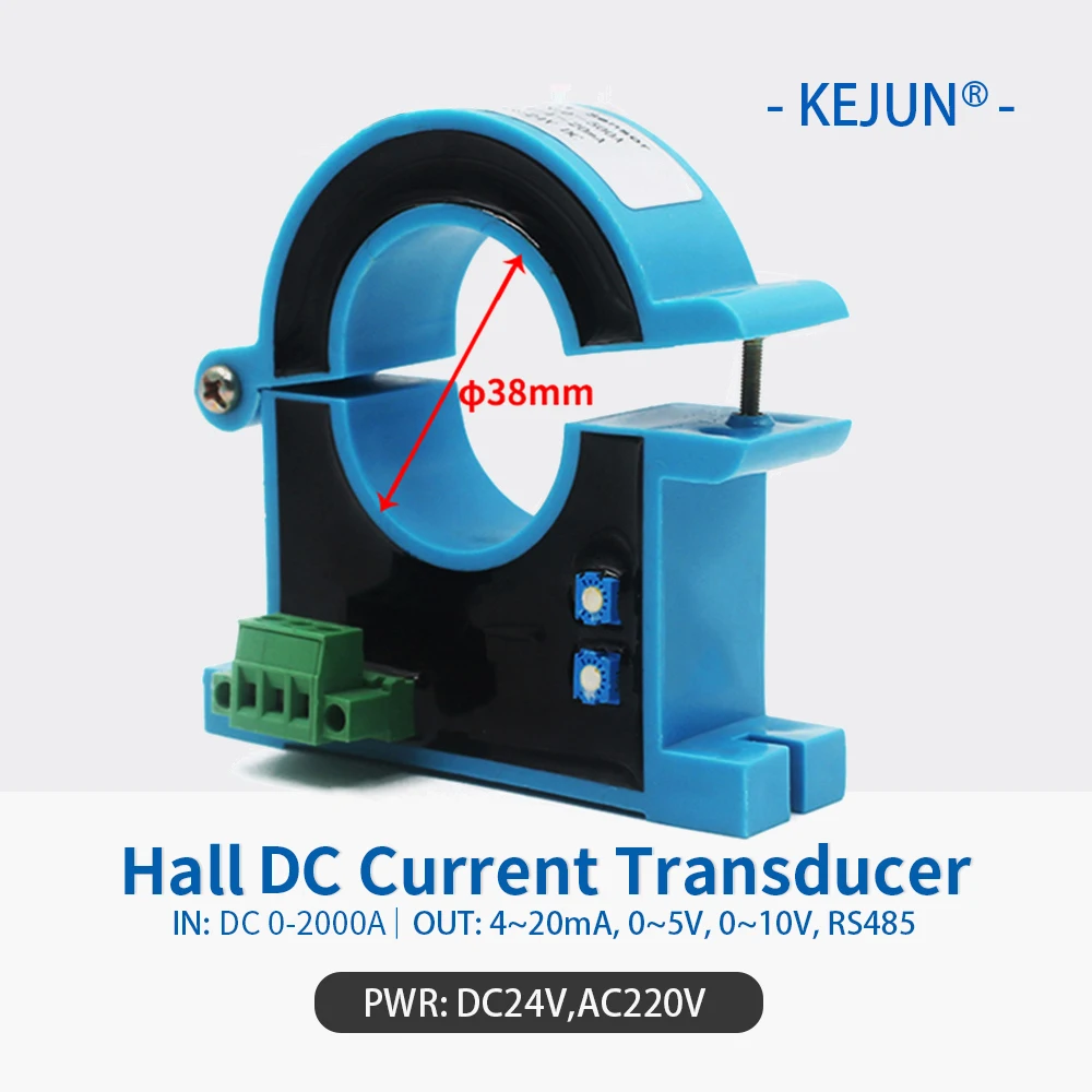 오픈 루프 분할 코어 CT 전류 변압기 컨버터, DC 전류 송신기, 아날로그 출력 홀 전류 변환기, 4 20mA 0 10V ...
