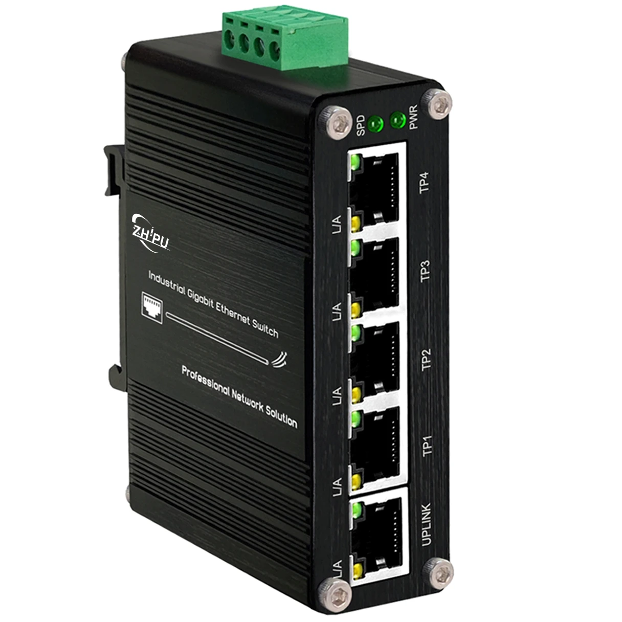 Mini-Industrial-5-Ports-RJ45-Gigabit-Ethernet-PoE-Switch-Ethernet ...
