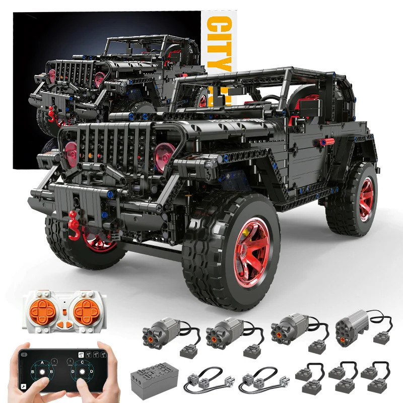 Technical-Jeeps-Wrangler-1-8-APP-RC-2272PCS-Building-Block-Toys-for ...