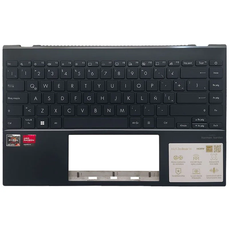 RU-US-Latin-Arabic-UX425-Keyboard-for-Asus-ZenBook-14-UX425J-UX425JA ...