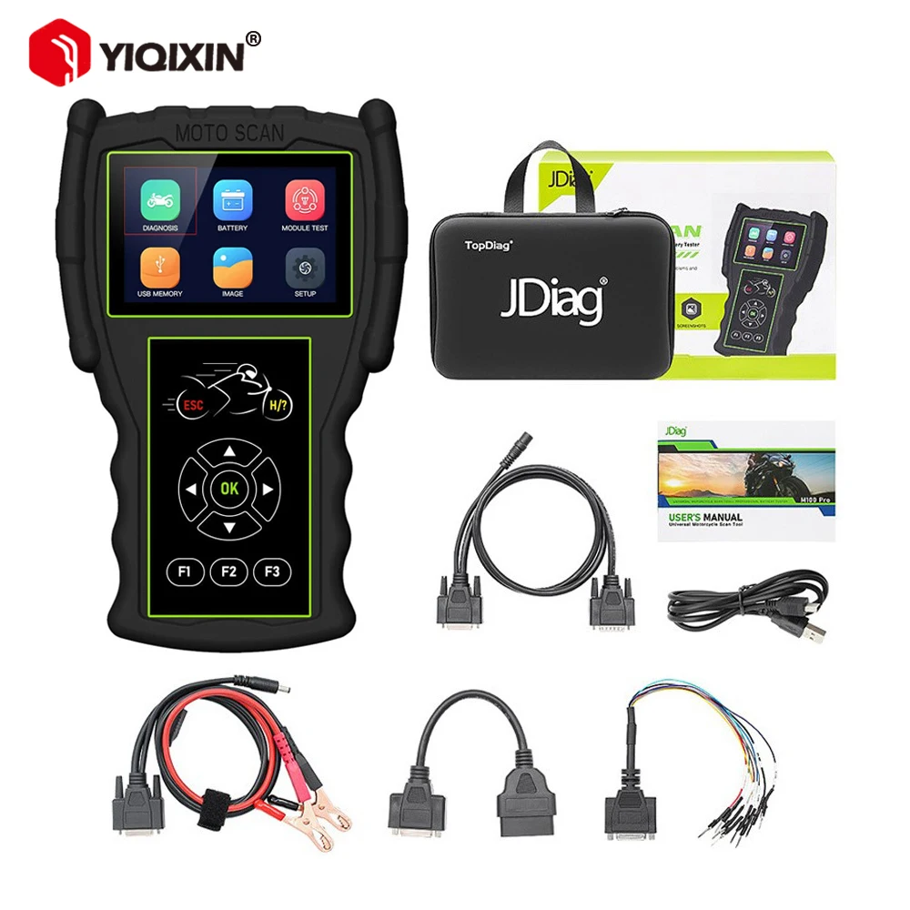JDiag-M100-Pro-Motorcycle-Diagnostic-Tool-OBD-OBD2-Scanner-Code-Reader ...