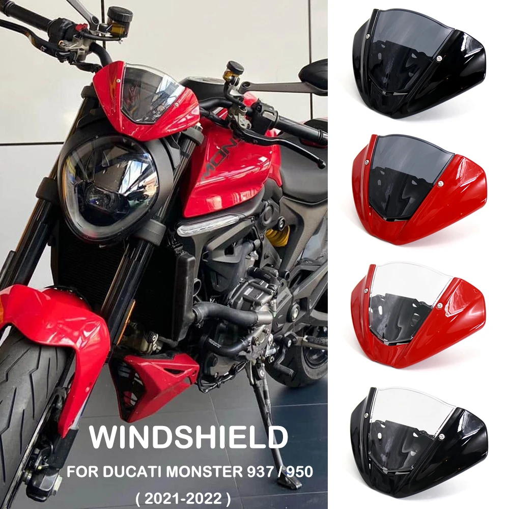 Motorcycle-Windshield-Wind-Screen-Shield-Deflector-Protector-Cover ...