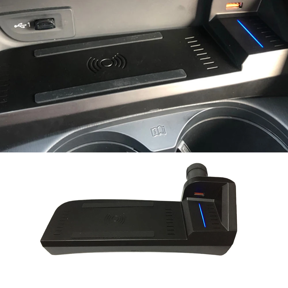 Wireless Chargers Usb Port Adapter Led Light Phone Fast Charging Panel ...