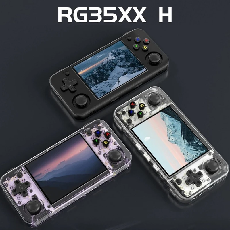 Handheld-Game-Console-RG35XX-H-3300mAh-64G-Classic-Games-3-5-inch-IPS ...