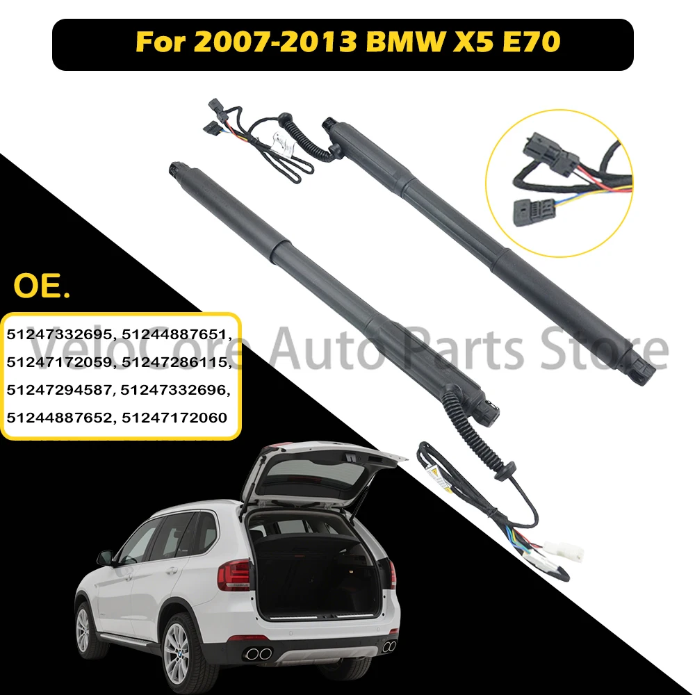 For BMW X5 E70 2007-2013 Electric Tailgate Lift Support Struts Power ...