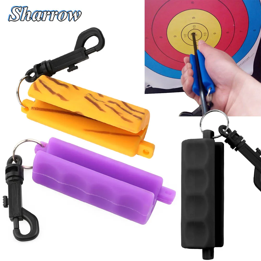 1pc-Colorful-Archery-Arrow-Puller-with-Keychain-Rubber-Remover-Jig-for ...
