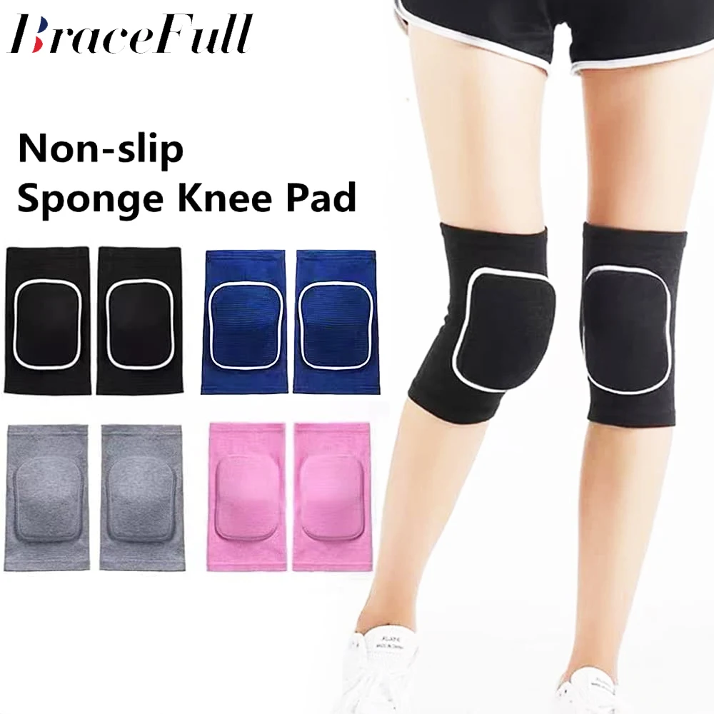 1Pair-Dancing-Sponge-Knee-Pads-Warm-Volleyball-Dance-Kneeling-Anti ...