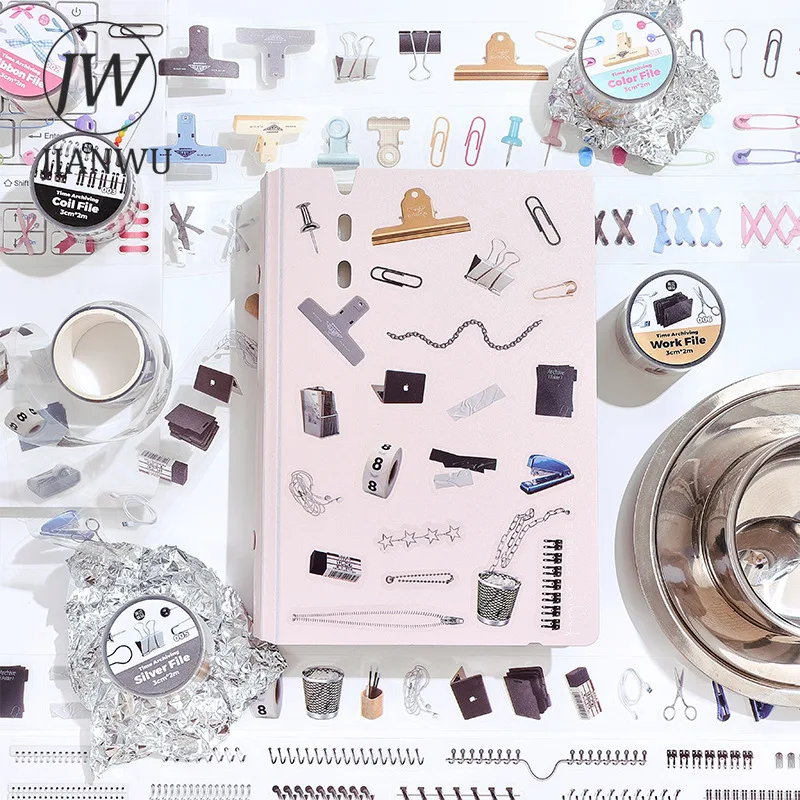 JIANWU-30mm-200cm-Time-Archive-Series-Vintage-Journal-Tool-Material ...