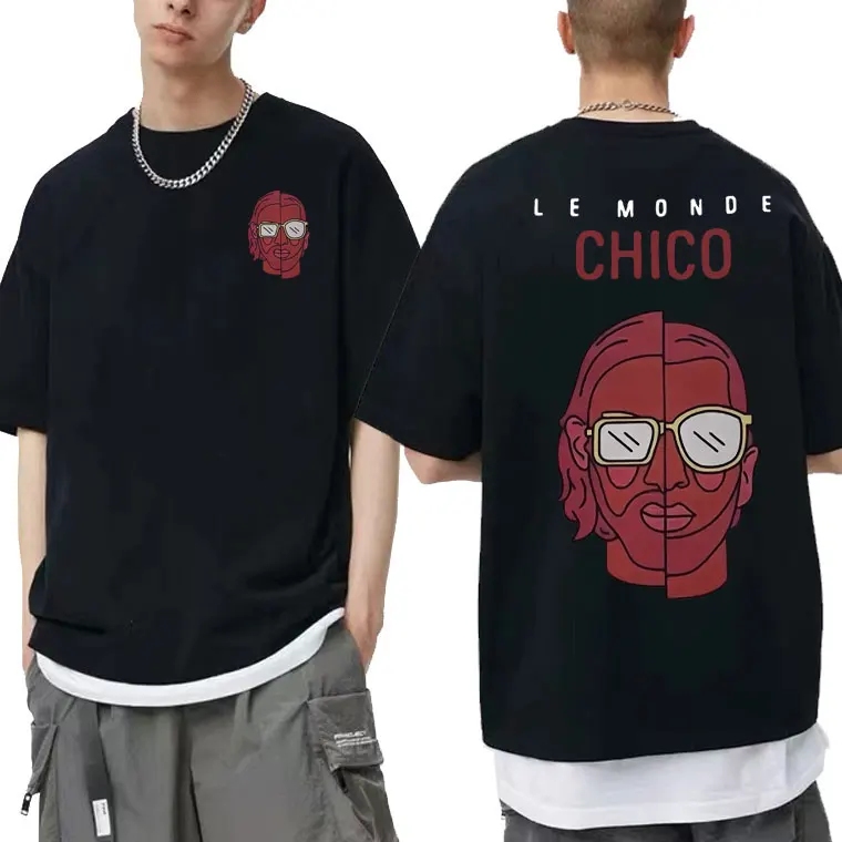 Limited Edition French Rapper PNL Le Monde Chico Album Print T-shirt ...