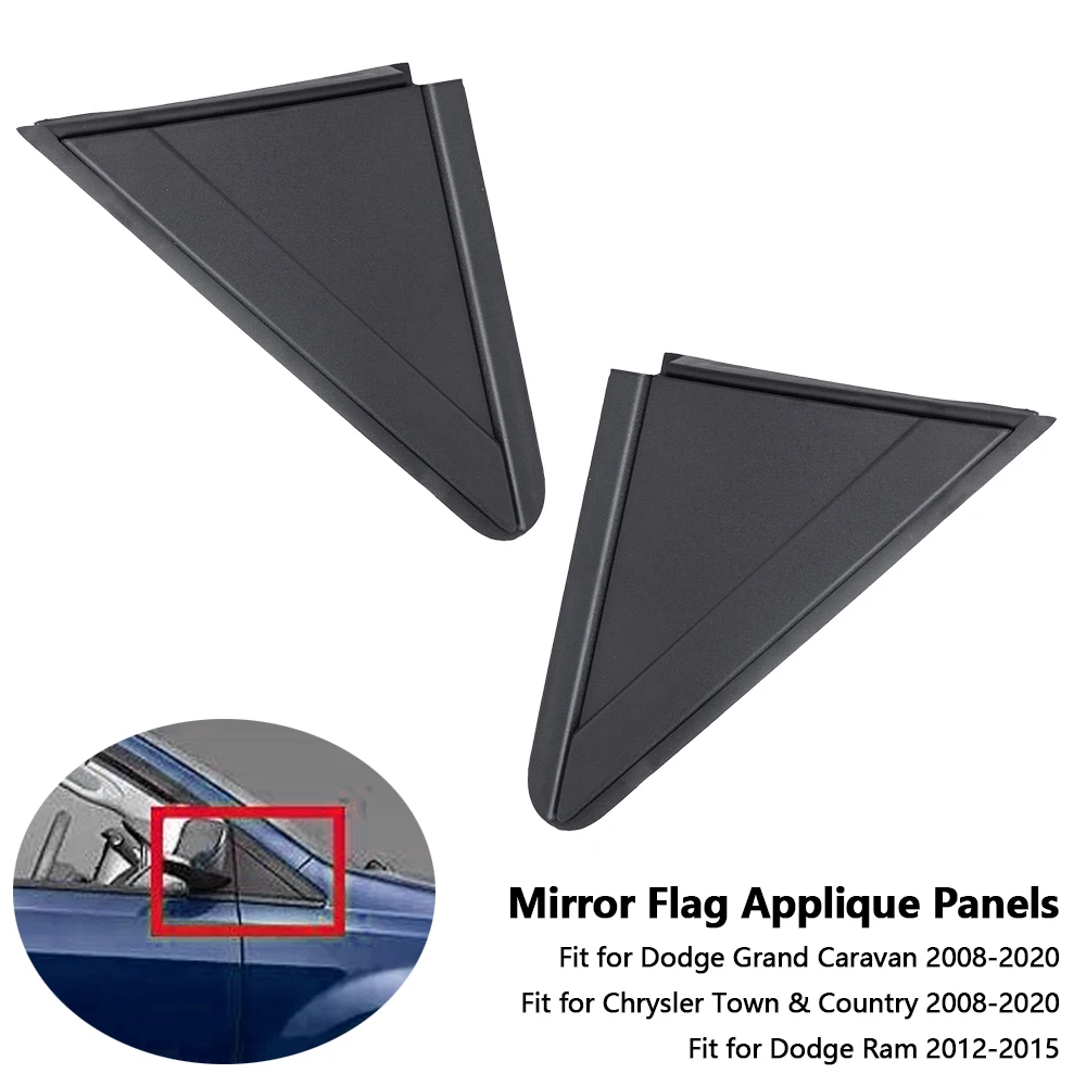 View-Mirror-Flag-Moldings-Applique-for-2008-2020-DODGE-GRAND-CARAVAN ...