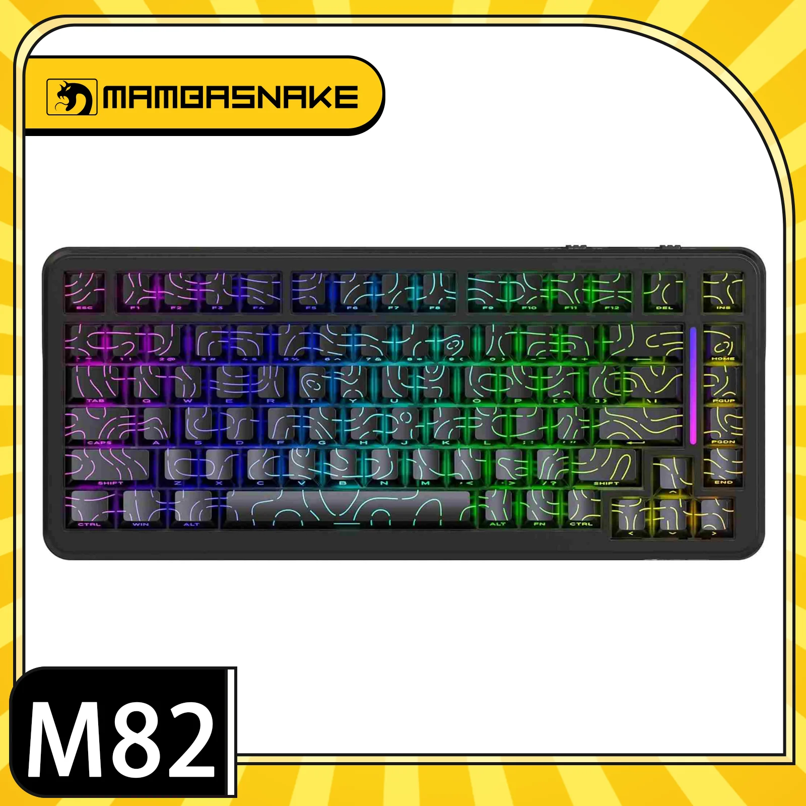 MAMBASNAKE M82 HE Wired 8KHz Hall Effect Magnetic Switch 75% Rapid ...