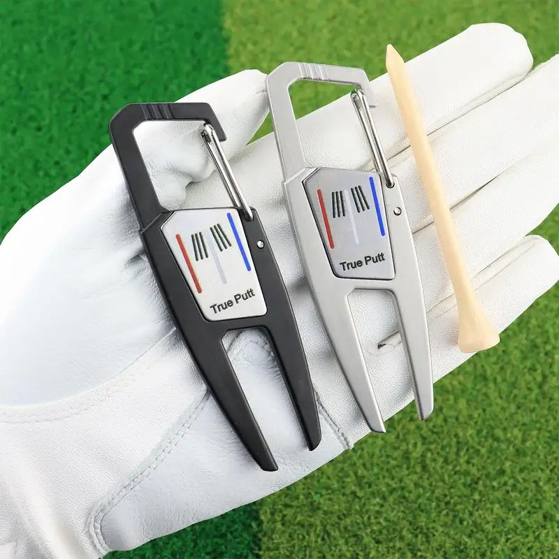 Golf-Divot-Tool-Golf-Putting-Green-Fork-Zinc-Alloy-Golf-Divot-Repair ...