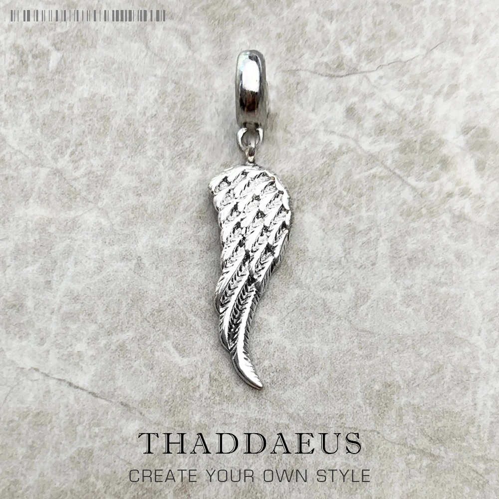925 Sterling Silver Angel Wings Pendant Charm Vintage Jewelry Gift For ...