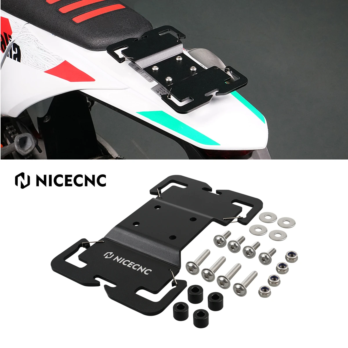 NiceCNC Rear Tail Rack For KTM SX SXF EXC TPI EXCF XC XCF XCW XCF W 125 ...