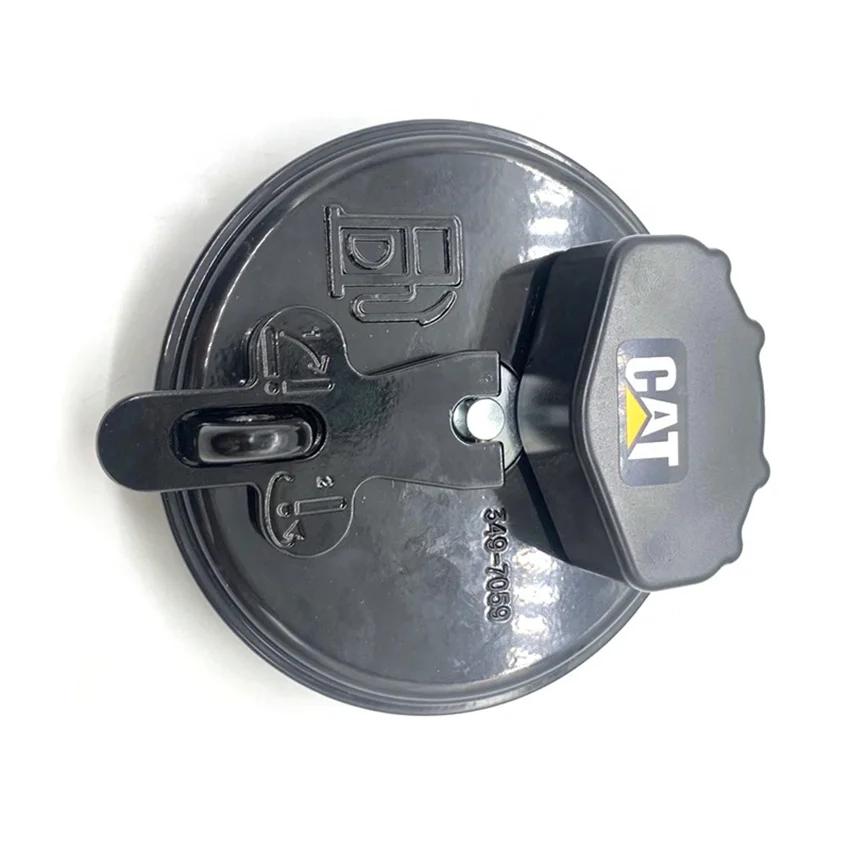 320D Fuel Cap- Lock Fuel Tank Cover 3497059 349-7059 E320D Diesel Tank ...