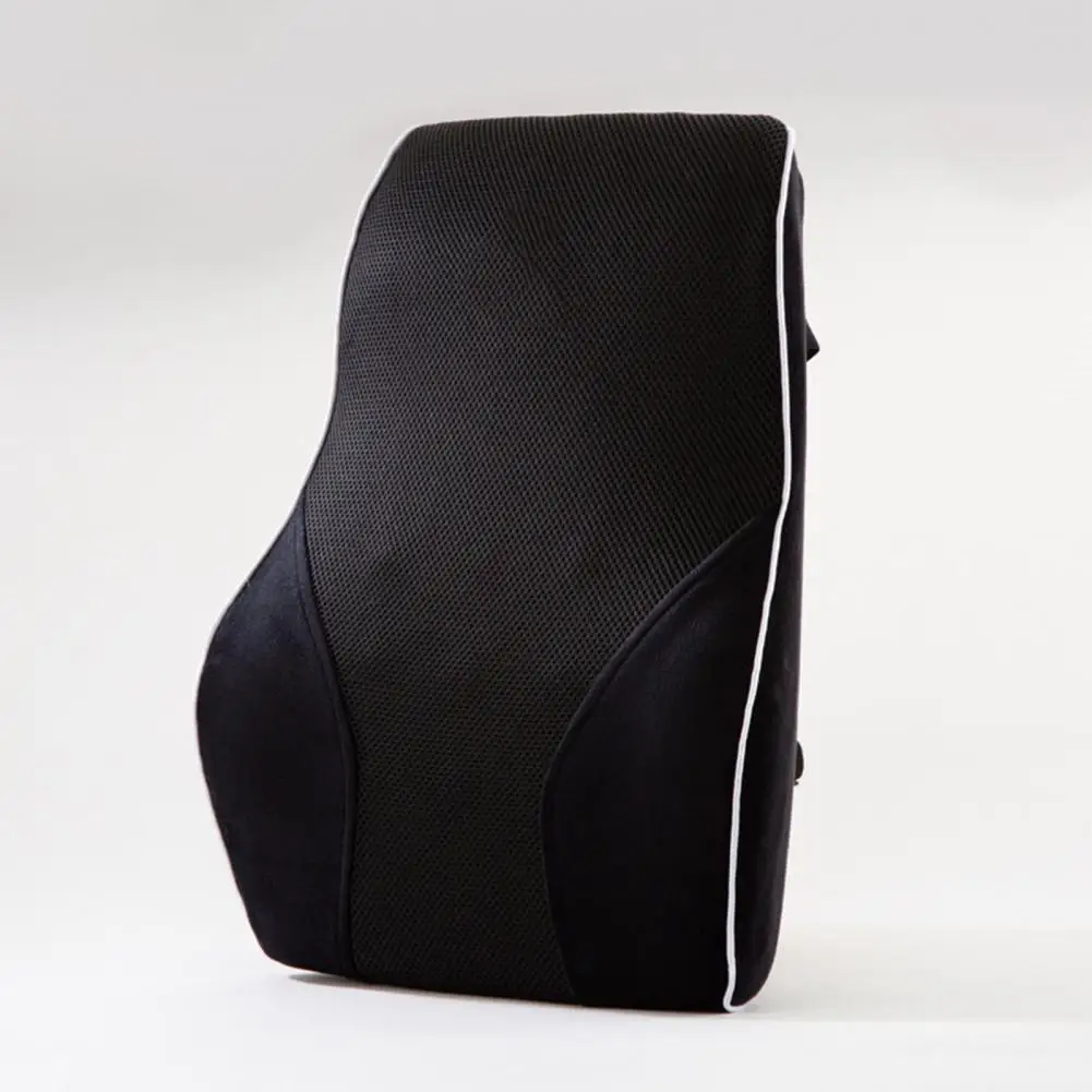 Memory-Foam-Back-Cushion-Ergonomic-Memory-Foam-Lumbar-Support-Pillow ...