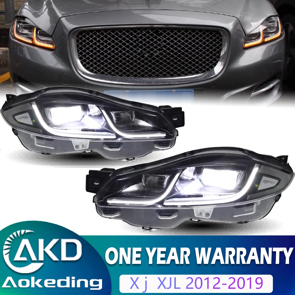 Car-Lights-for-Jaguar-XJ-XJL-2012-2019-LED-Auto-Headlight-Assembly ...