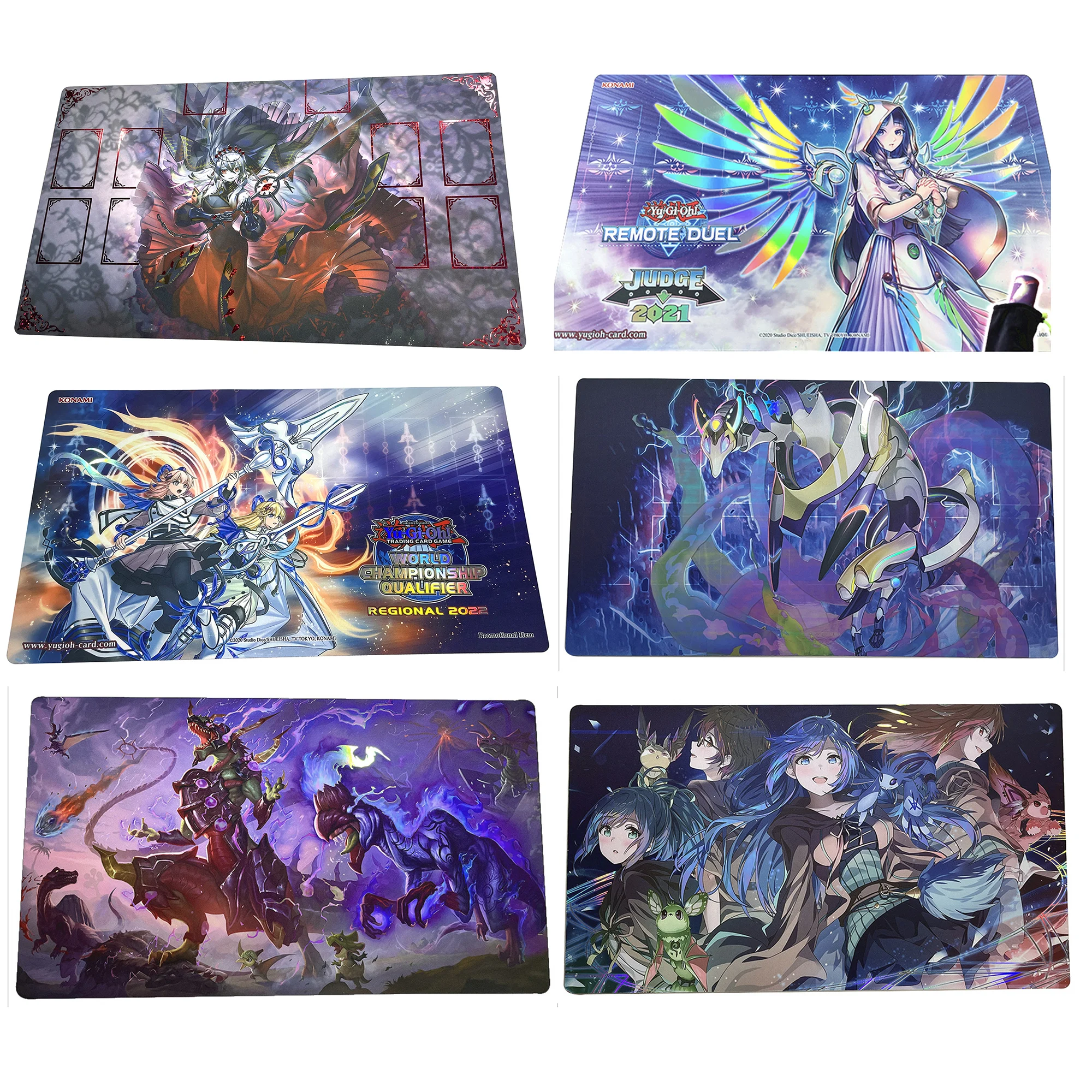 YGO-Rainbow-EvilTwins-Ki-sikil-Lil-la-Keyboard-Mat-Foil-Holographic ...
