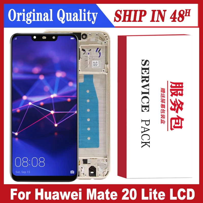 Original 6.3'' Display Replacement For Huawei Mate 20 Lite Lcd Touch Screen Digitizer Assembly ...