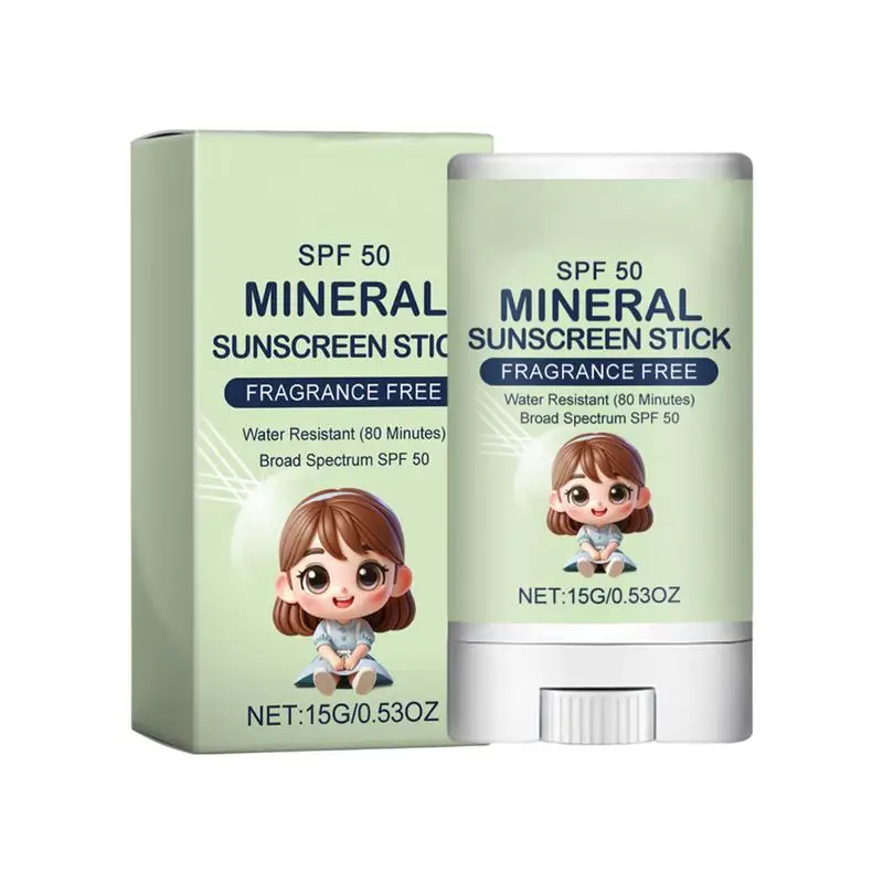 Kids-Sunscreen-Stick-SPF-50-Kids-Sunblock-Stick-Moisturizing-Face-Stick ...