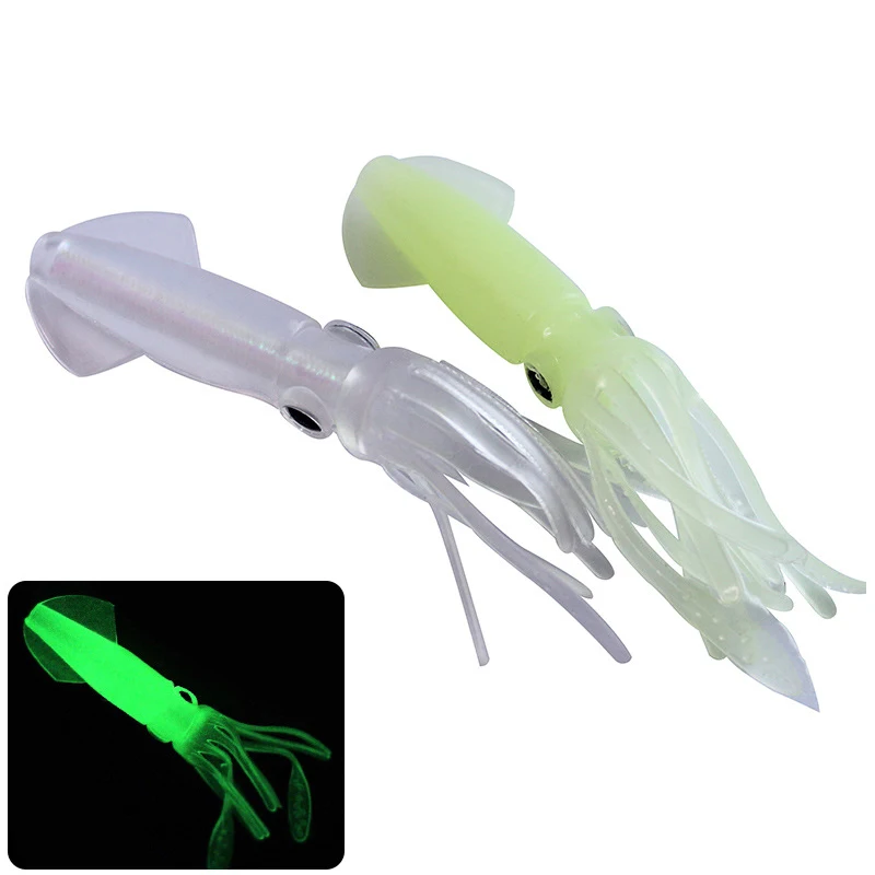 Colorful Tube Soft/Rubber/Silicone/Artificial/Carp Bait Luminous ...