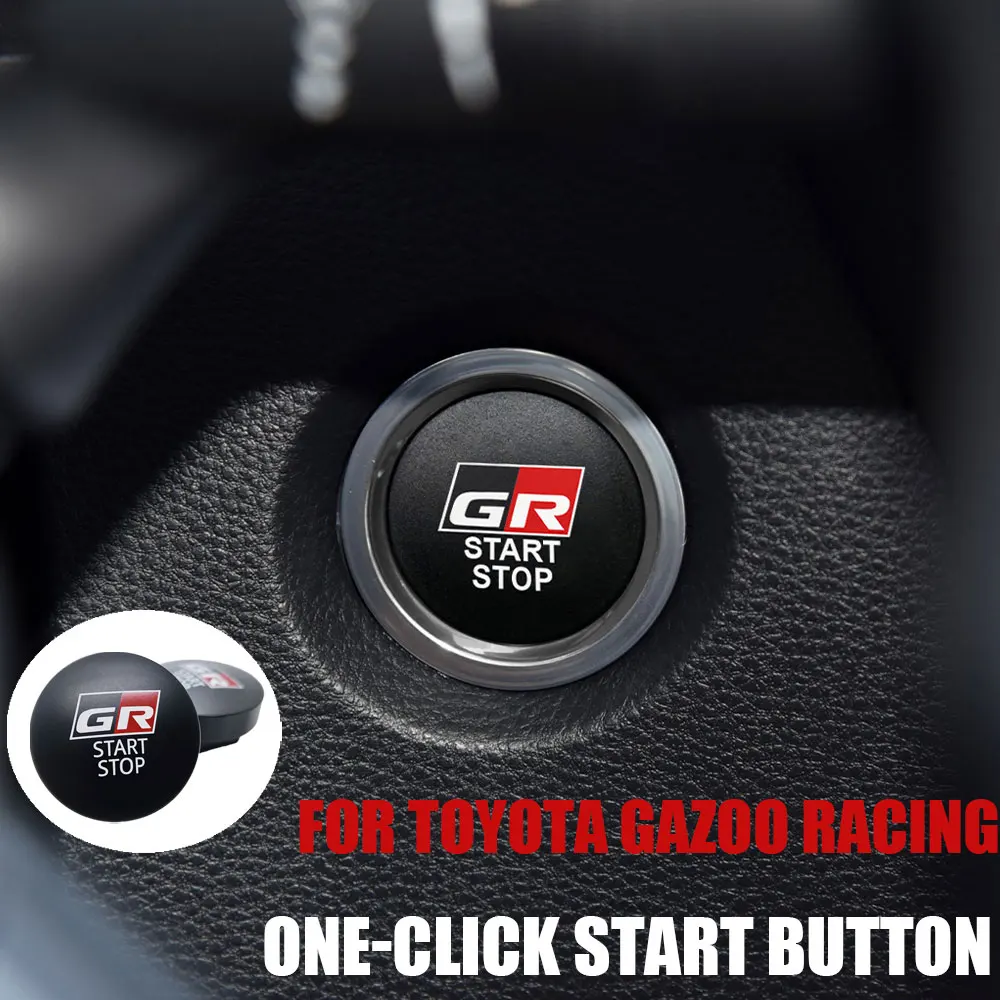 Car-One-click-Start-Stop-Button-Protective-Cover-Engine-Ignition-Start-Stop-Button-Cover-For ...