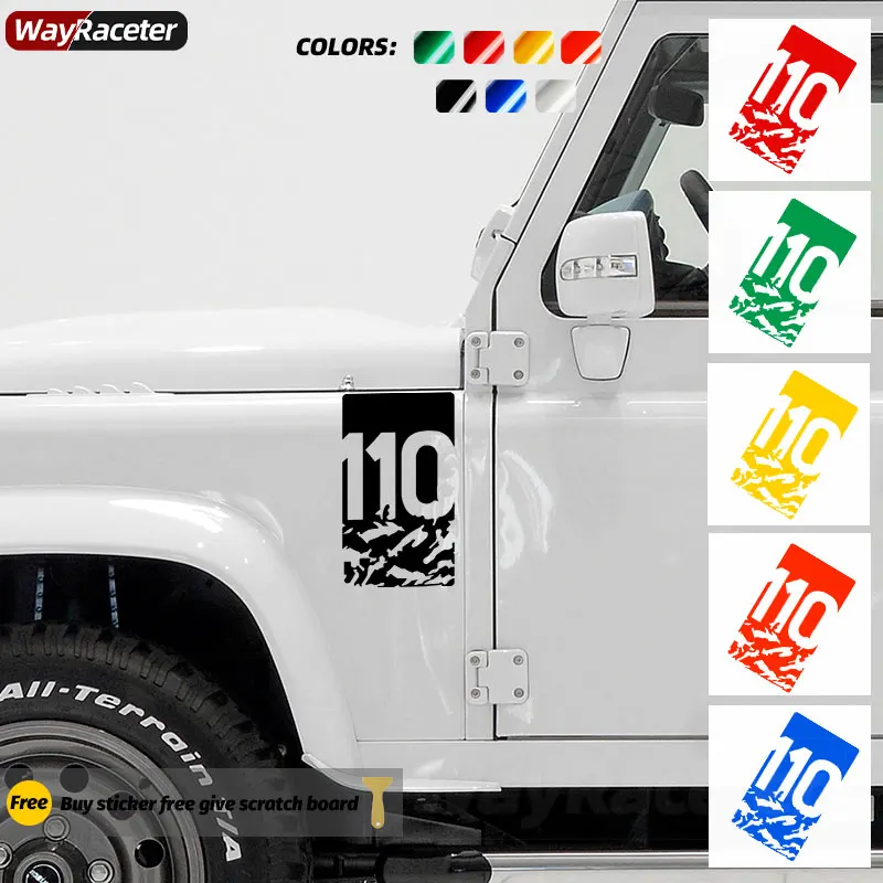 Car-Front-Fender-Side-Wing-Sticker-4X4-Pickup-Off-Road-Graphics-Body ...
