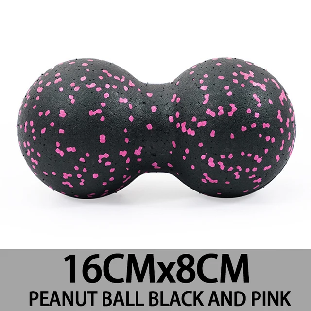 Round Massage Ball Double Lacrosse Self Massage Roller Deep Tissue Tool ...