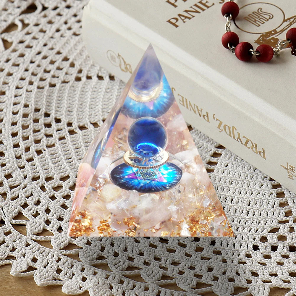 Crystal-Pyramid-Figurine-Healing-Crystal-Energy-Ornaments-Meditation ...