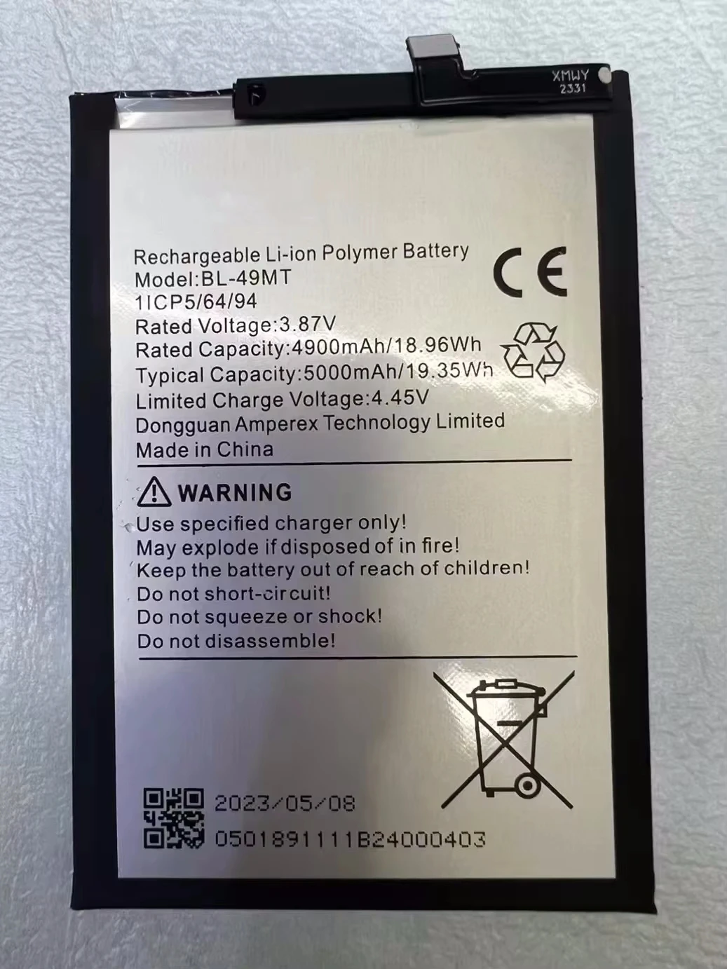 new for TECNO infinix BL-49MT BL-49JT BL-58BX battery - AliExpress 509