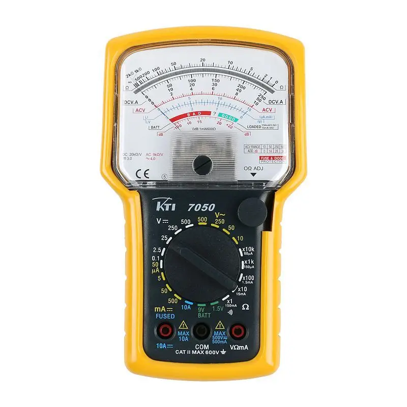 KTI-KT7050-High-Precision-Pointer-Multimeter-Ohm-Test-Meter-High ...