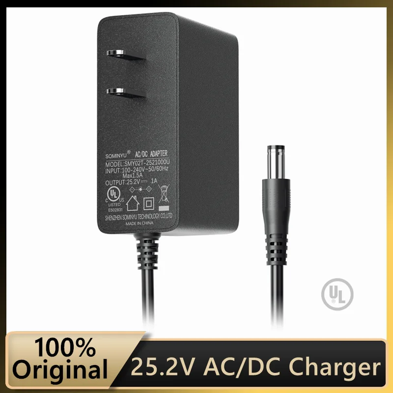 Ninebot by Segway E-Scooter Zing E8 E10 E12 C8 C9 C10 C20 25.2V AC/DC Charger Kids Eletric Kick ...