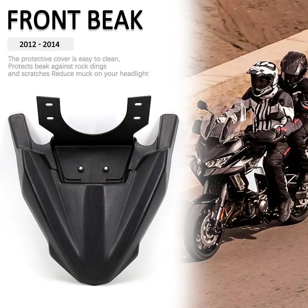 Versys1000 Motorcycle Front Wheel Fender Beak Nose Cone Extension Cover ...