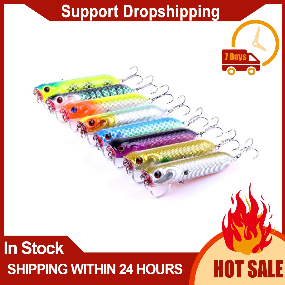Big-Popper-Fishing-Lures-Bionic-Bait-18g-9-5cm-Artificial-Hard-Plastic ...