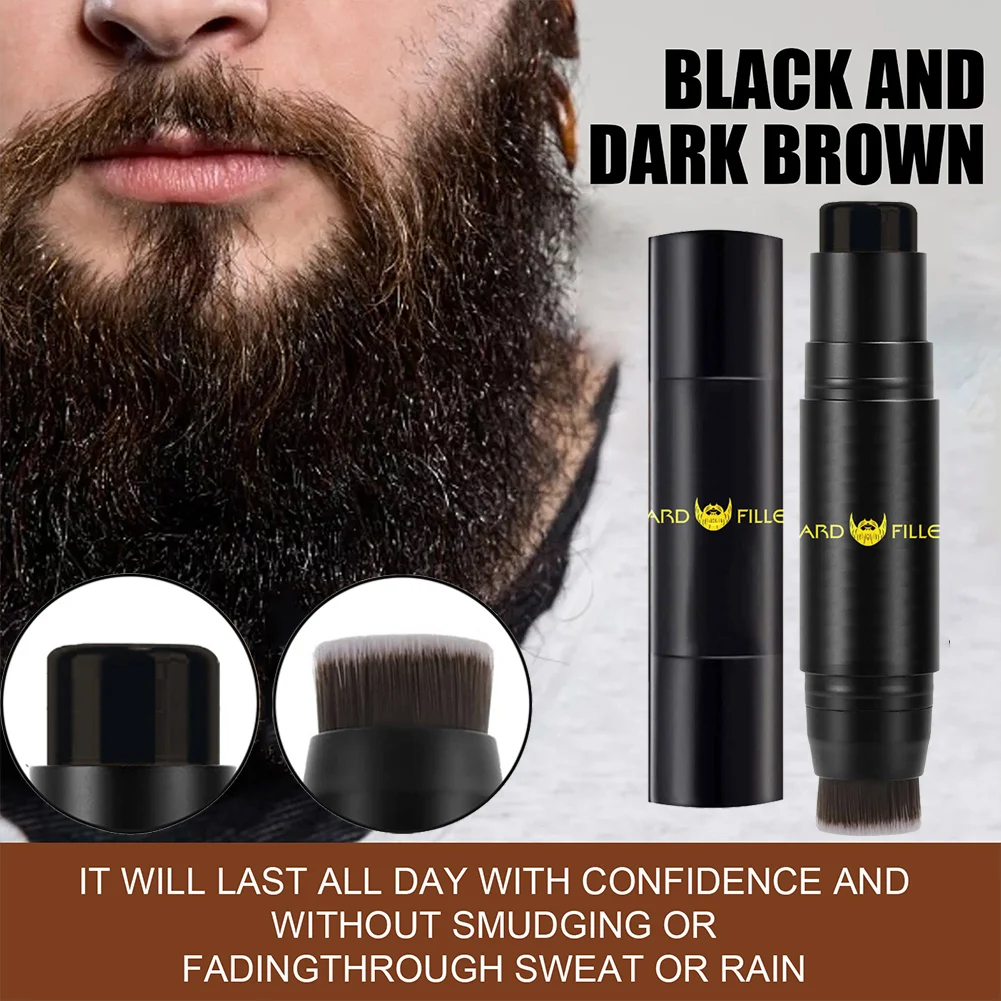 Men Beard Pencil Brush Filler Pencil Enhancer Lasting Repair Mustache ...