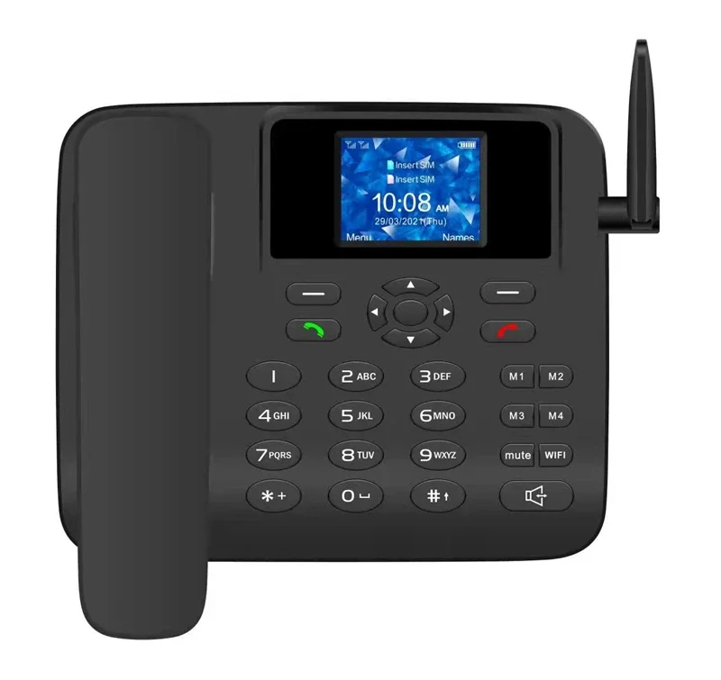 Factory Outlet Cordless Phone 4G VoLTE WIFI Hotspot MP3 Color Screen 3G ...