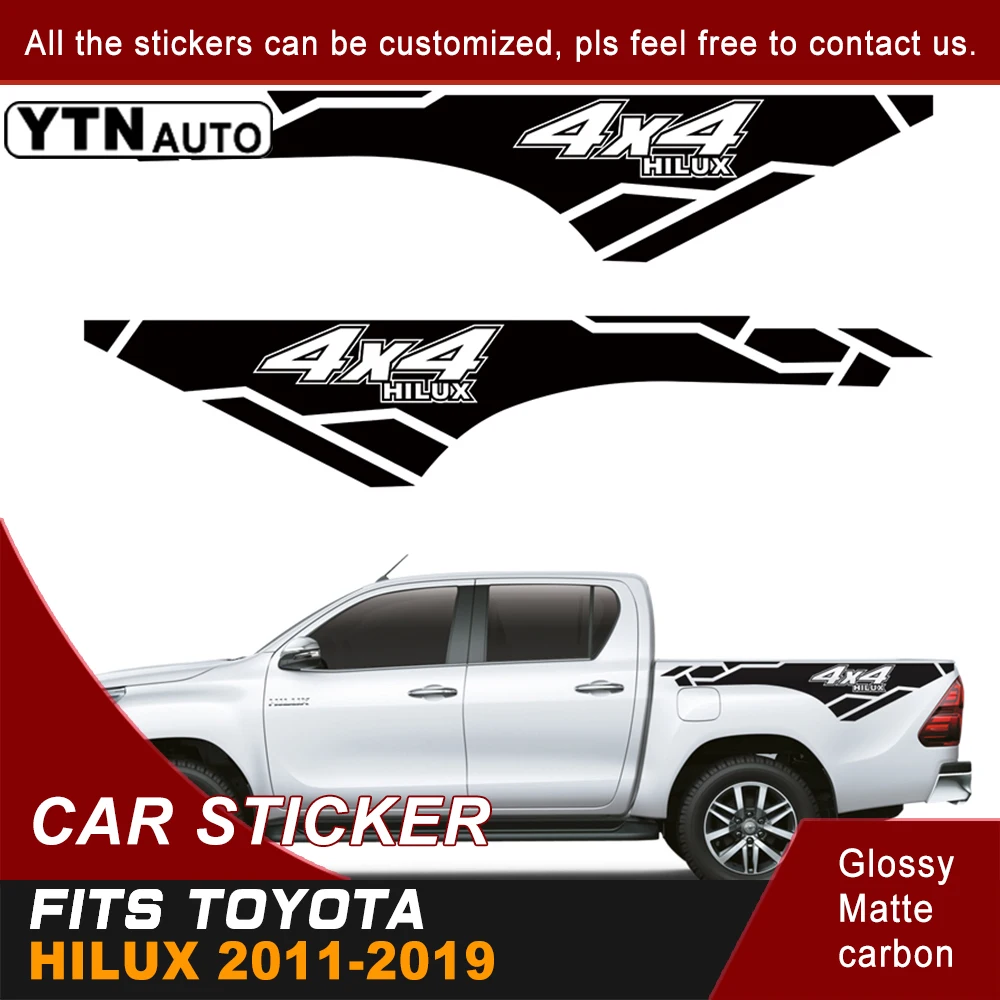 Rear Trunk Puzzle 4x4 Stripe Graphic Vinyl Car Sticker Custom Fit For ...