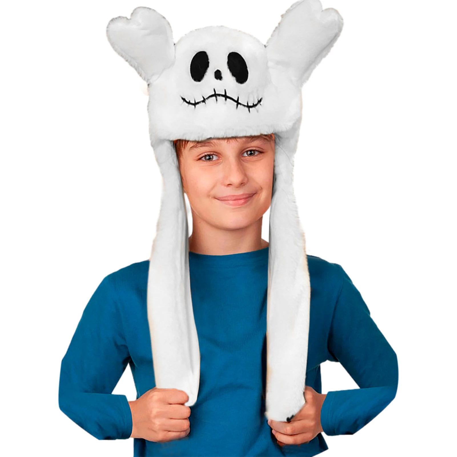 Christmas Cosplay Party Hat Rabbit Hat Ear Moving Jumping Hat LED ...
