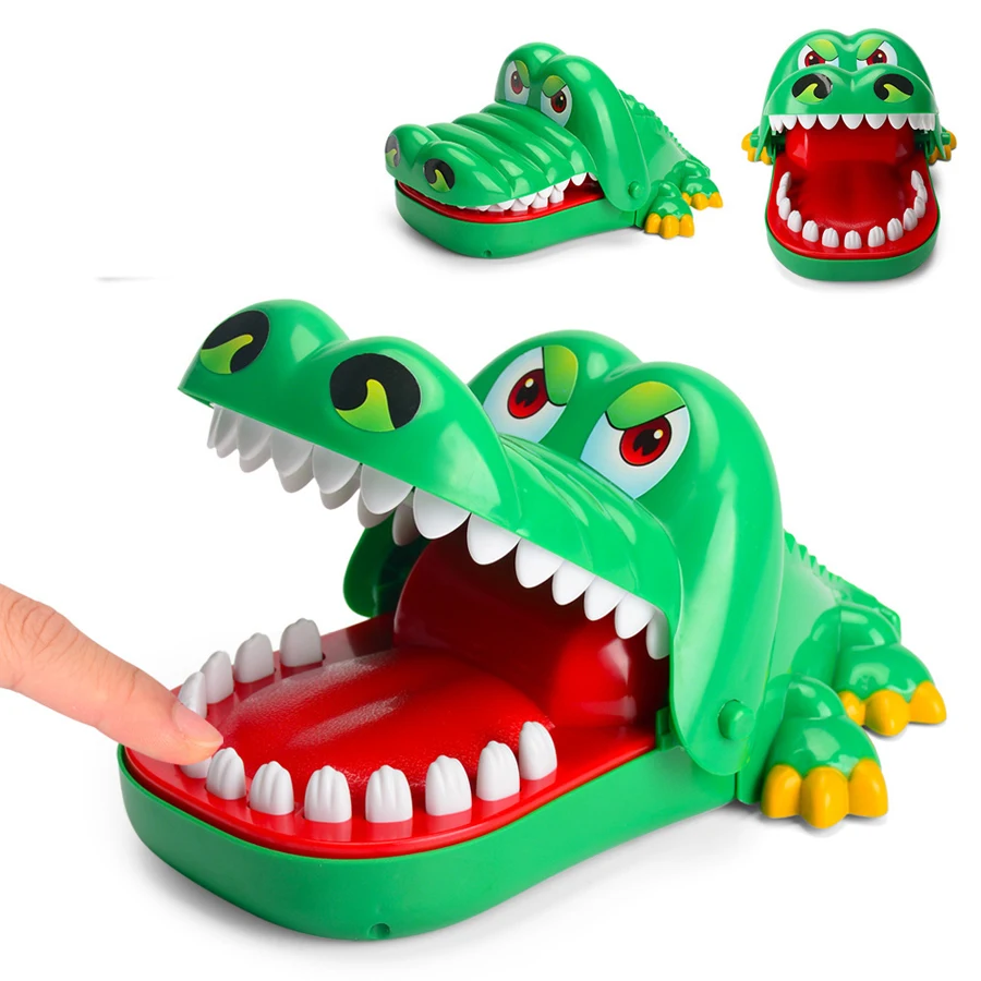 Thriller-Crocodile-Shark-Dinosaur-Teeth-Bite-Finger-Tabletop-Game ...