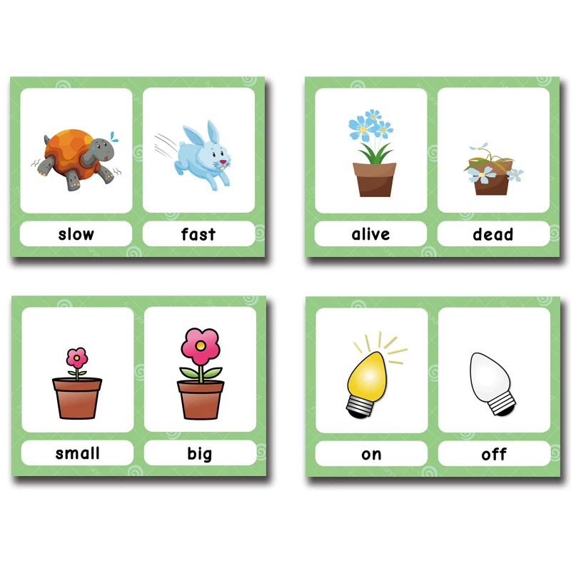 Opposite Adjectives Flashcards