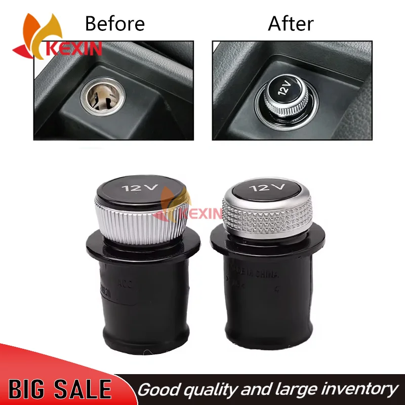 Car Charger Head Decorative Cover 12V Power Plug For Audi A3 A4 A5 A6 ...