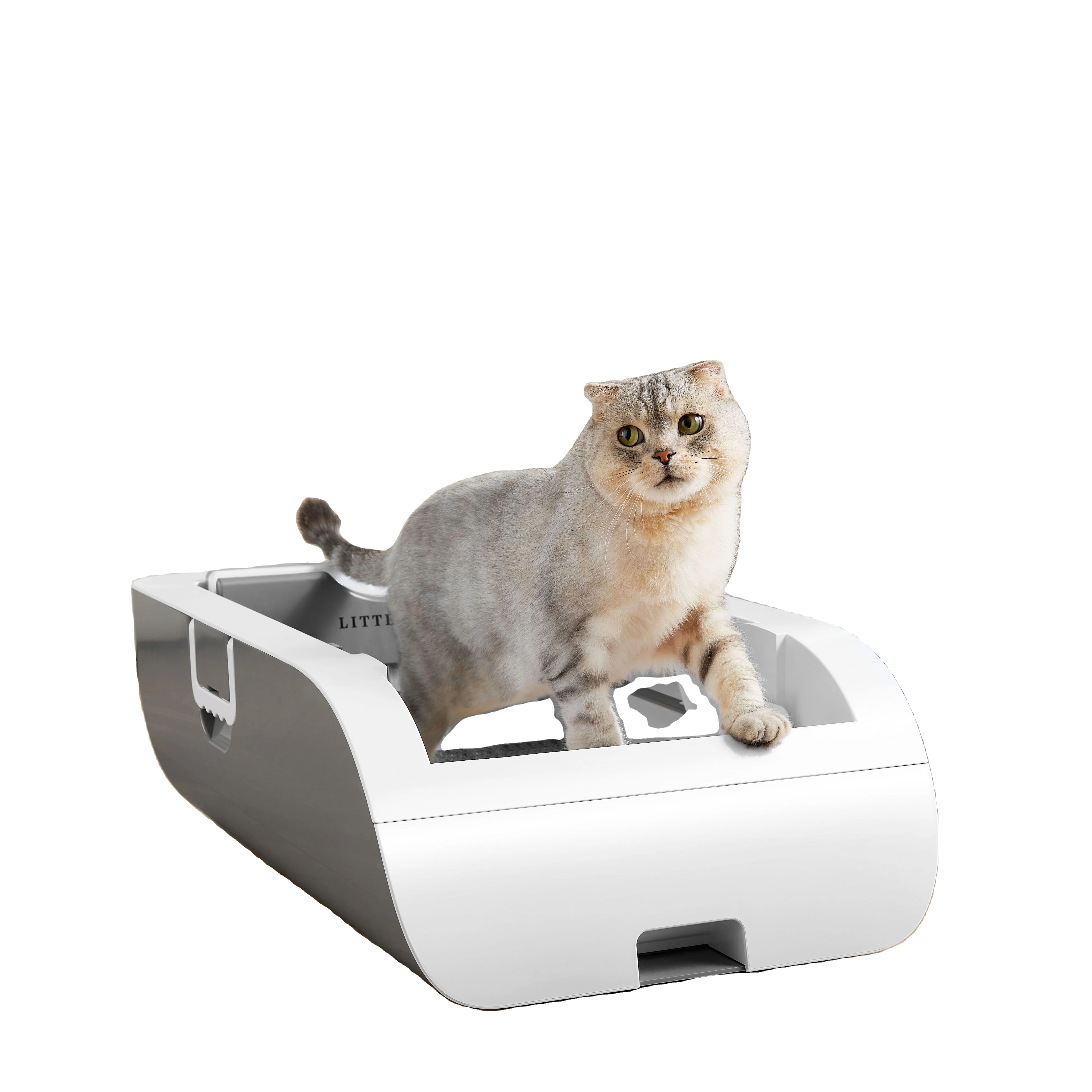 Smart-Self-Cleaning-Cat-Litter-Box-Automatic-Cat-Litter-Cleaning-Robot ...