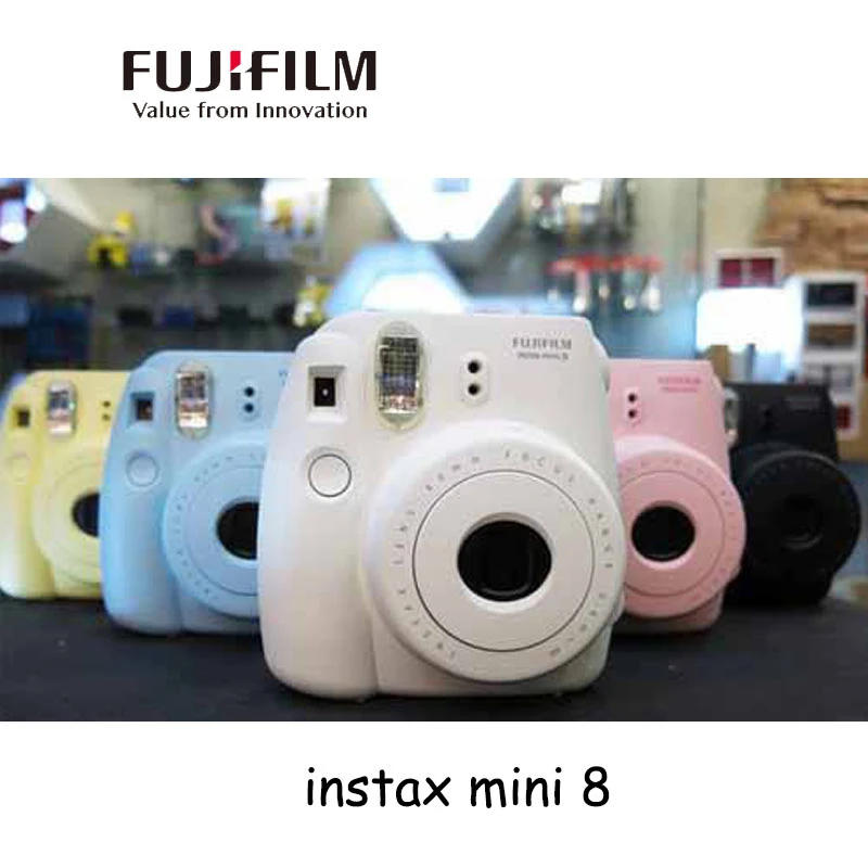 Fuji-Fujifilm-Instax-Mini-8-Instant-Camera-Film-Photo-Snapshot-Printing ...