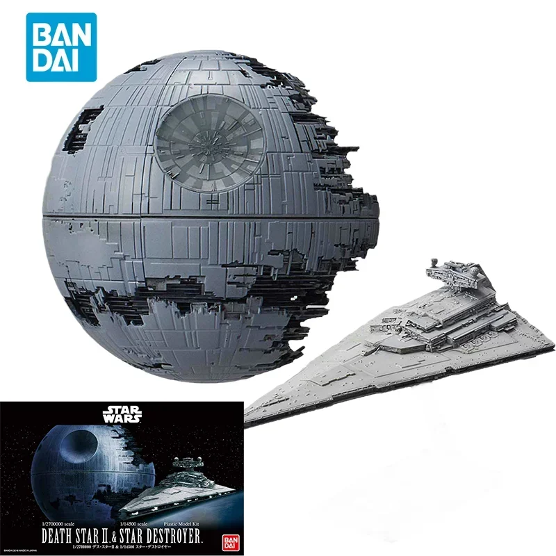 Bandai-Original-STAR-WARS-Anime-Model-DEATH-STAR-STAR-DESTROYER-Action ...