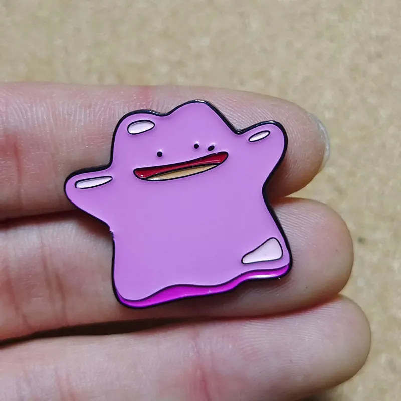 Pokemon-Ditto-Anime-Enamel-Pin-Lapel-Badges-Manga-Brooches-for-Women ...
