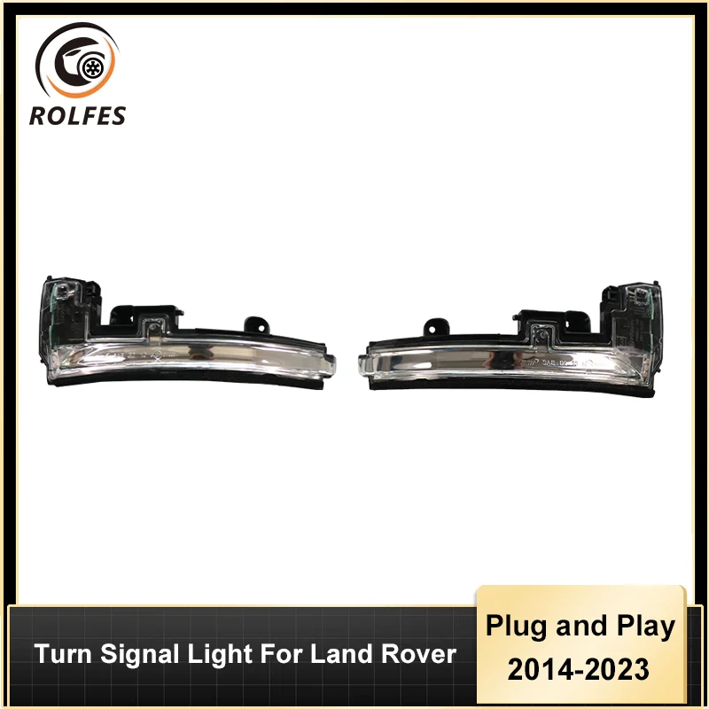 ROLFES Turning Lamp LED Rearview Mirror Signal Light For Land Rover ...