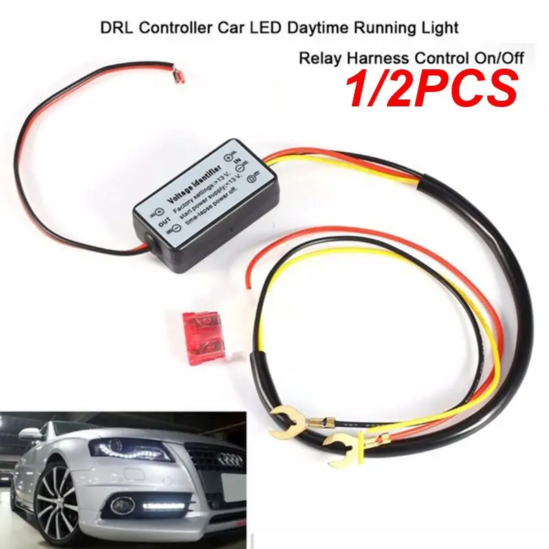 1-2PCS-Car-Daytime-Running-Light-Controller-Intelligent-LED-Delay ...