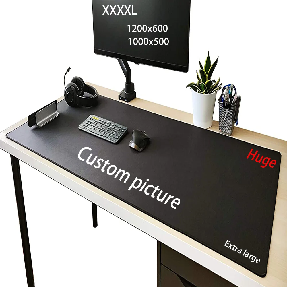 Huge Desk Mat 1200x600 Custom Mausepad Gaming Mouse Pad Extra Large ...