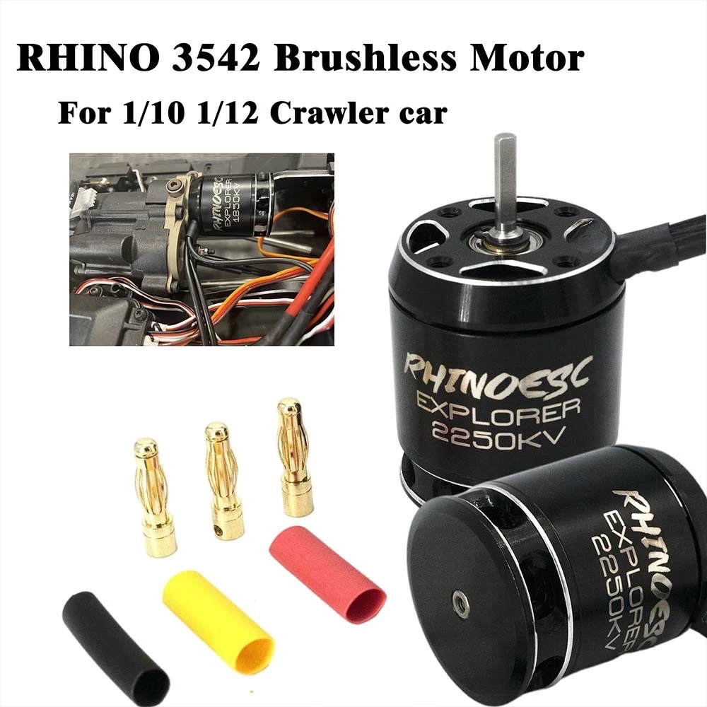 Rhino Explorer 540 3542 1400/1850/2250kv Rc Crawler Outrunner Brushless ...